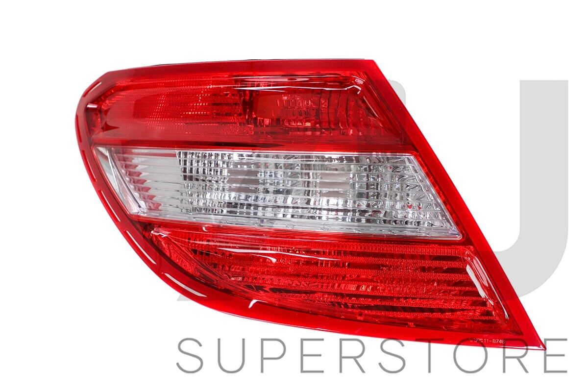 Pair LH+RH Tail Light Lamp No LED NT For Mercedes Benz C Class W204 Se ...