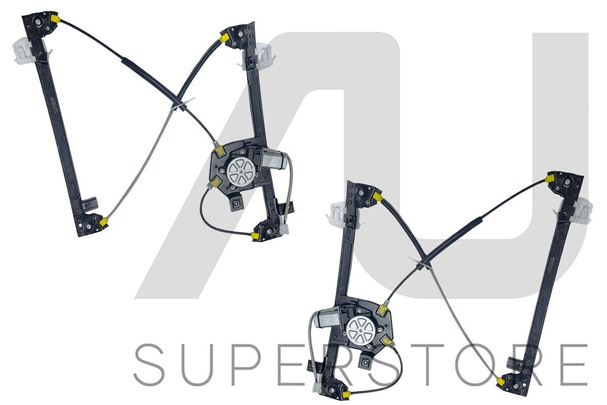 Set / Pair LH+RH FRONT Window Regulator With Motor For Ford Falcon FG ...
